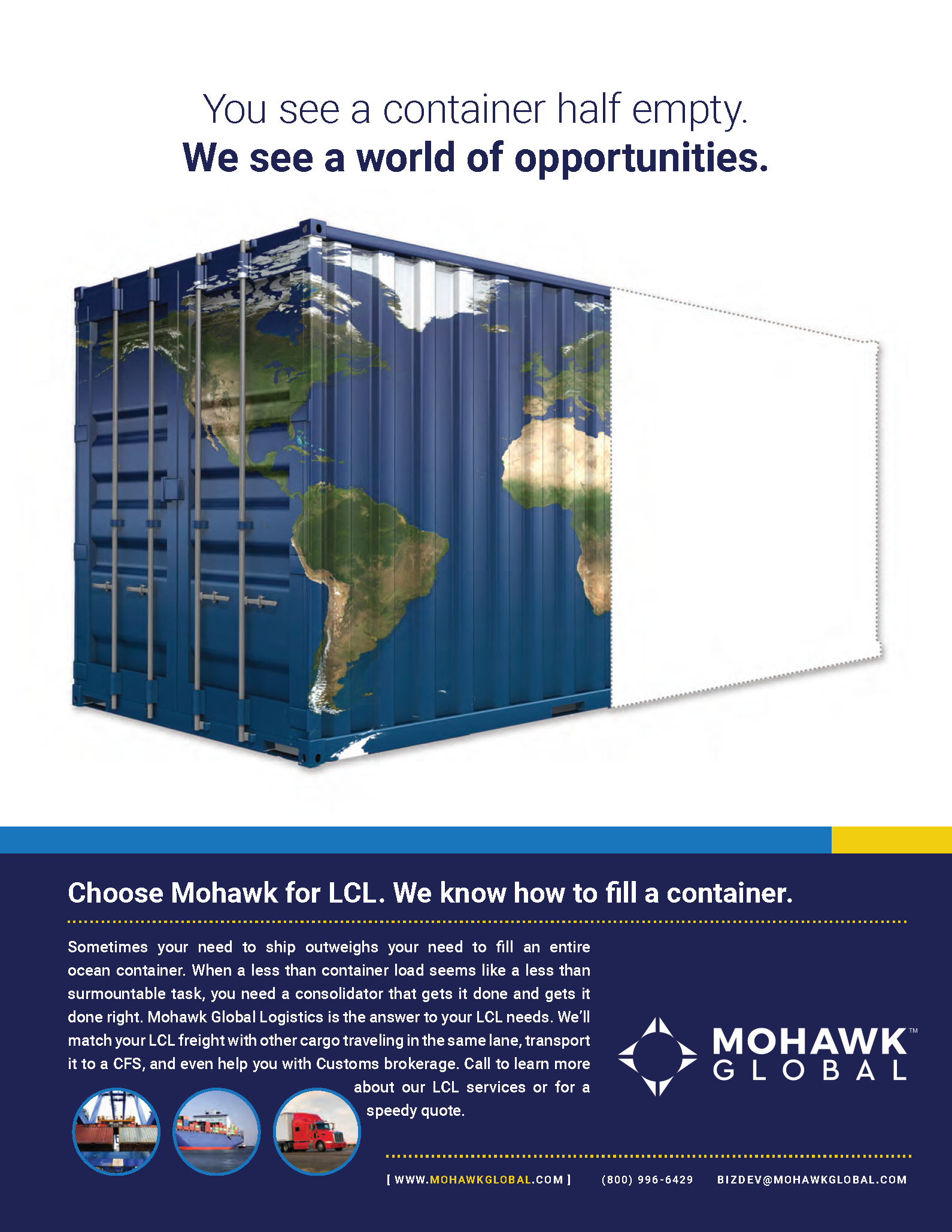 Could LCL Service be the Answer to Your Shipping Needs? - Mohawk Global